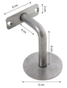 Trapleuning beugel – Bevestigingsschroef - RVS - Decoratietakken